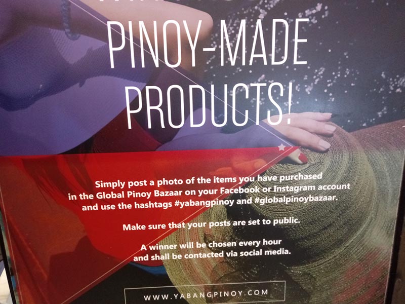 Support Local! A Quick Stop at the 19th Global Pinoy Bazaar (2017 ...