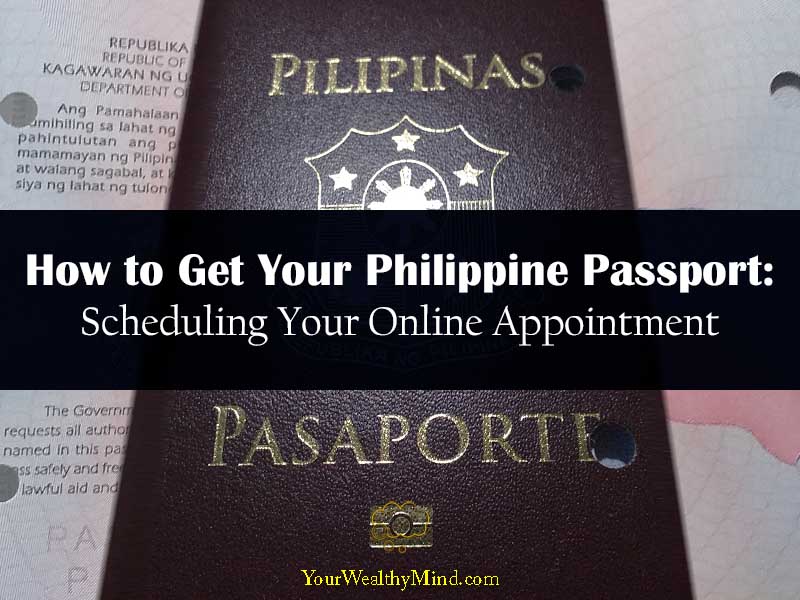How to get your Philippine Passport: Scheduling Your Online Appointment