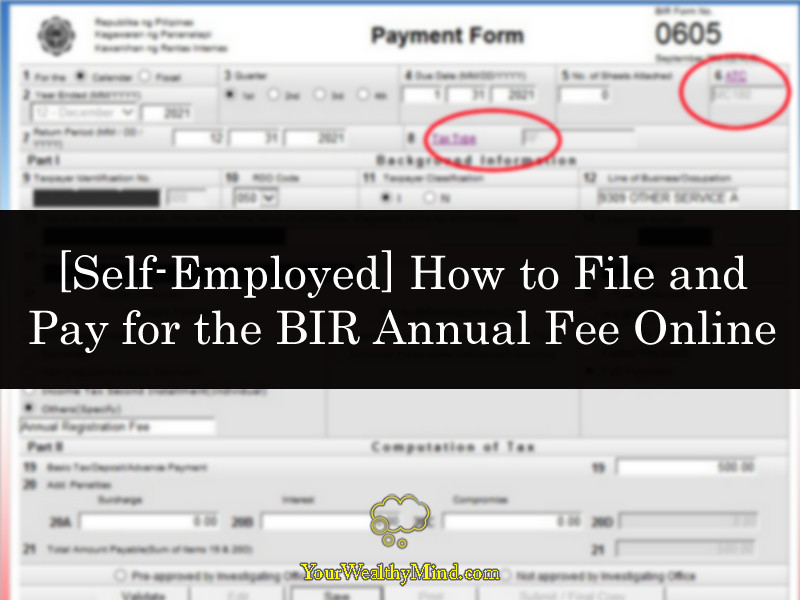 [Self-Employed] How to File and Pay for the BIR Annual Fee Online