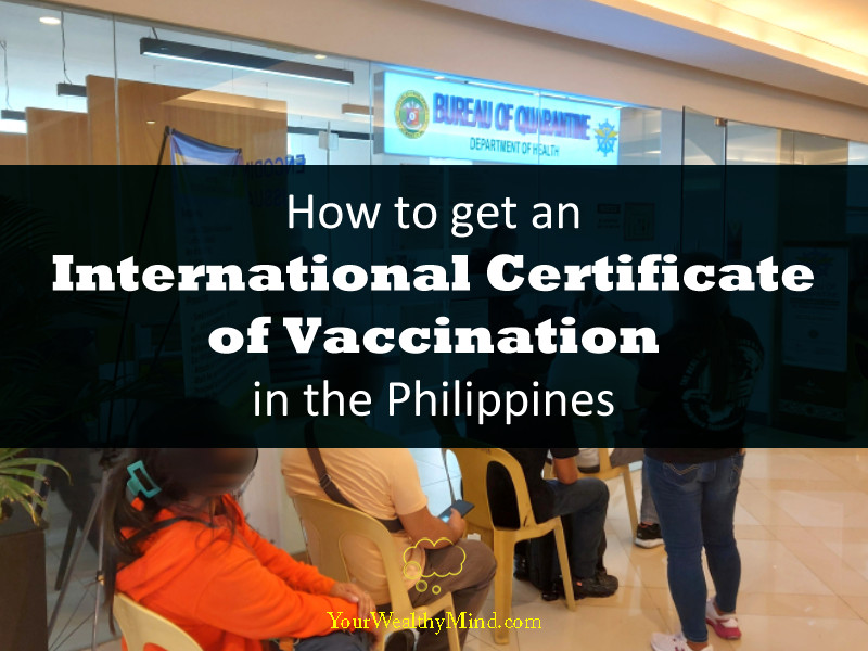 How to get an International Certificate of Vaccination in the Philippines
